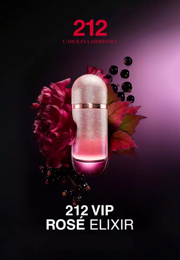 Carolina Herrera - 212 Vip Rosé Elixir - Eau de Parfum - Feminino ...